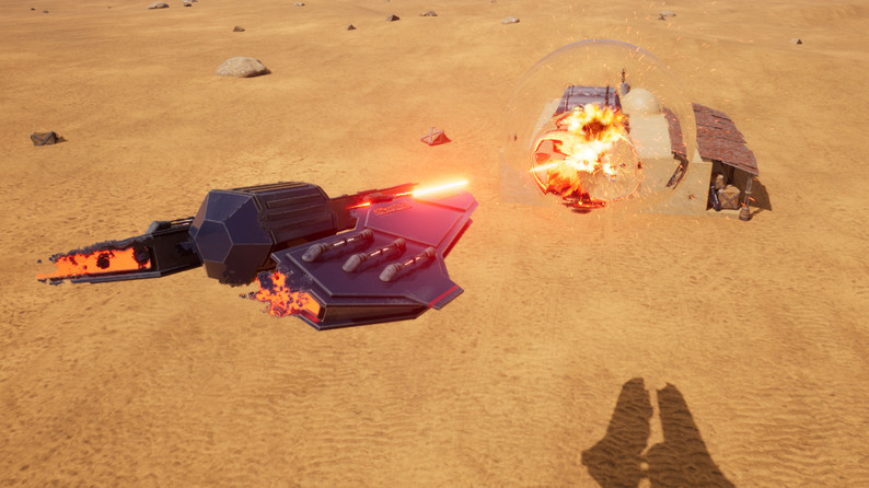 Unreal Engine 5 Hero spaceship by Namiiria