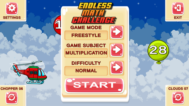 Endless Math Challenge by notRitter