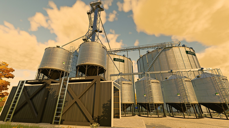 AGI-Triple Silo/Corn Dryer by River Bottom Custom Farming