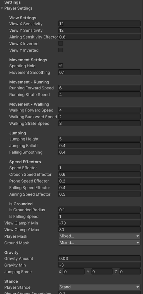 FPS Character Controller by justice-bole FPS Character Controller by justice-bole