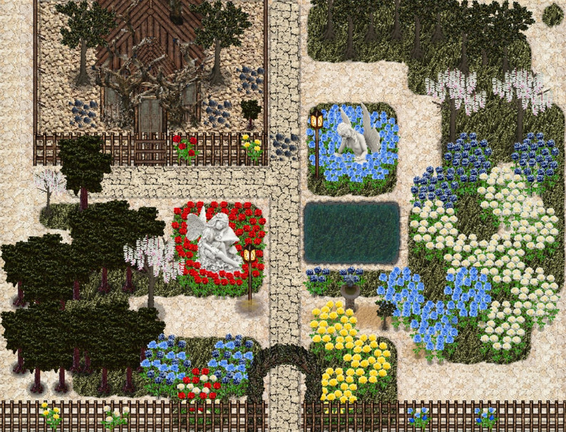 FORGOTTEN GARDEN. FREE .RPG MAKER MV/MZ by NeonPixel