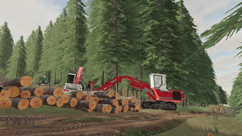 FS19 Madill 2850C Log Loader by Elk Falls Logging