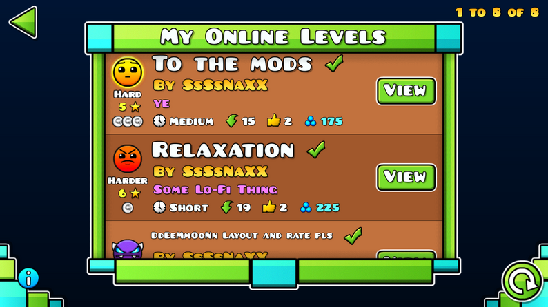 Geometry Dash Private Server by litboxfire