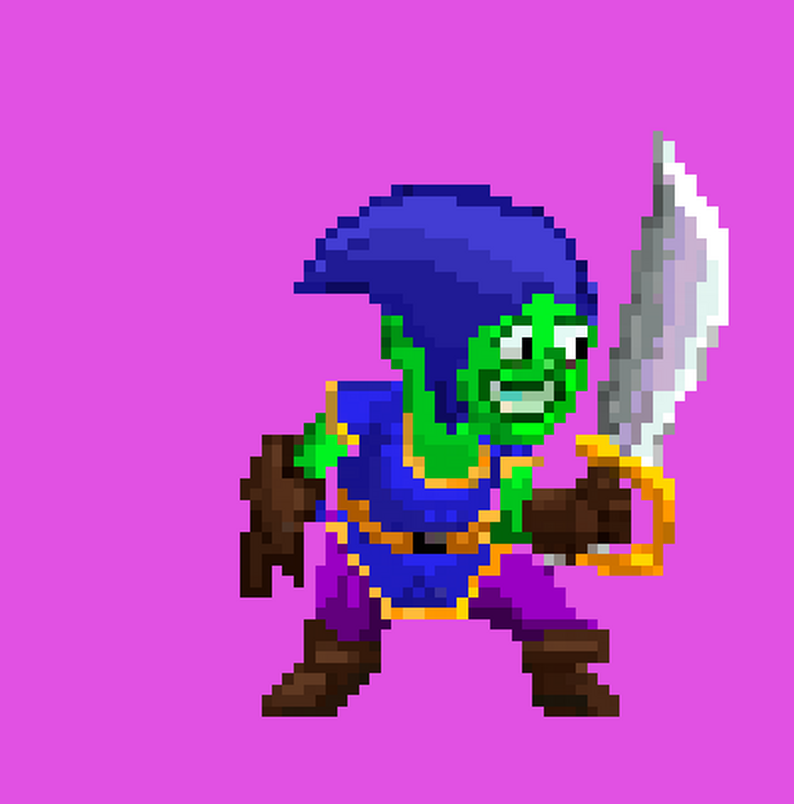 Goblin Sprites Version Two by Tiago Melo