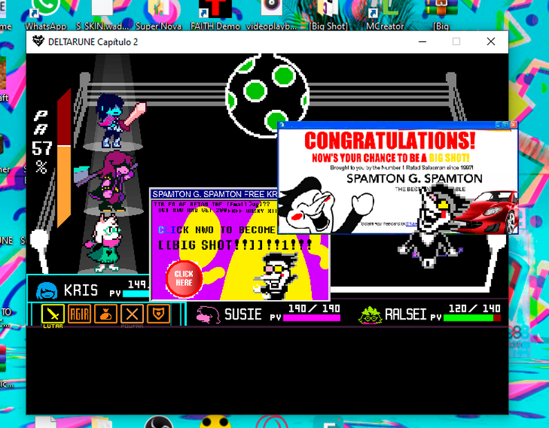 Desktop Spamton by pROS899