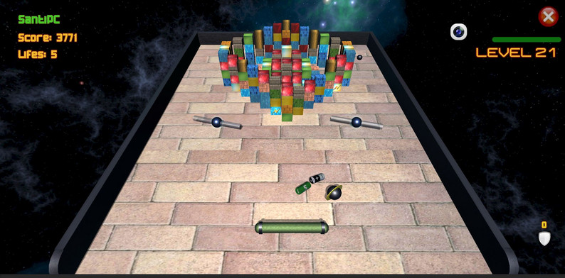 Arkadroid 3D by Spasoft