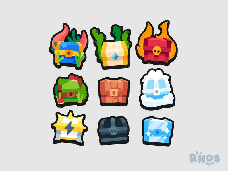 Vector Chests by RhosGFX