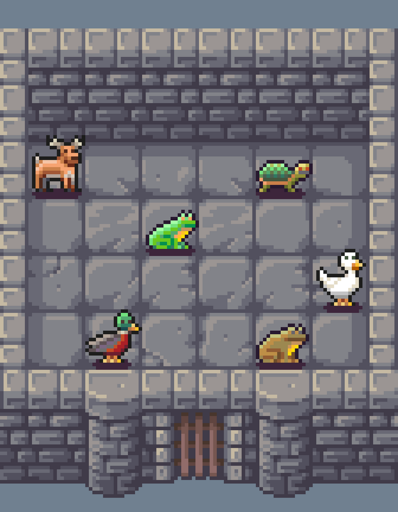 Animal Asset Pack [16x16] by DeepDiveGameStudio