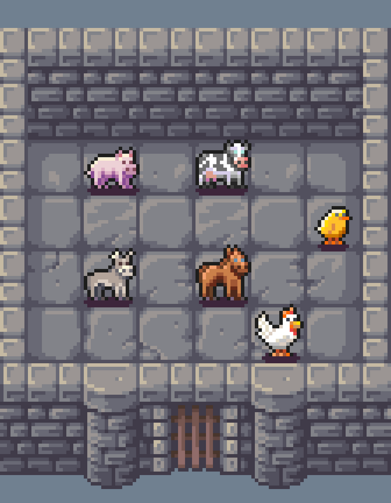 Animal Asset Pack [16x16] by DeepDiveGameStudio