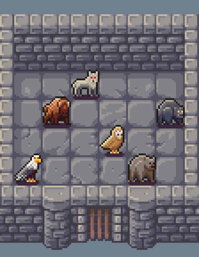 Animal Asset Pack [16x16] by DeepDiveGameStudio