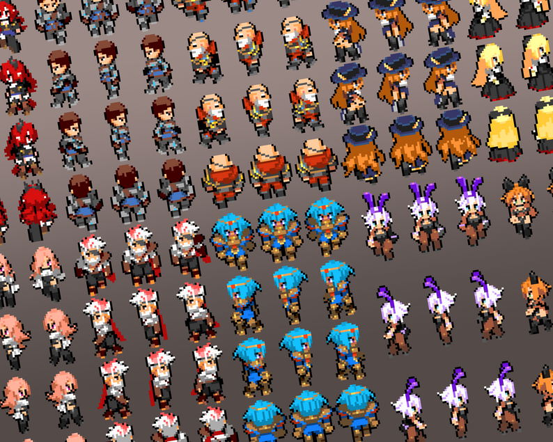 50 RPG Characters (Nostalgia Legends) 004 by Noiracide