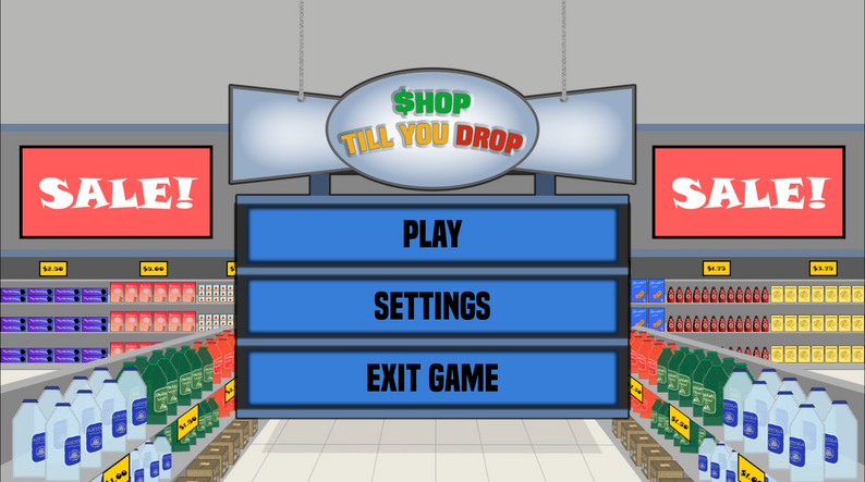 Shop Till You Drop by GilesGameDesign, Axldy