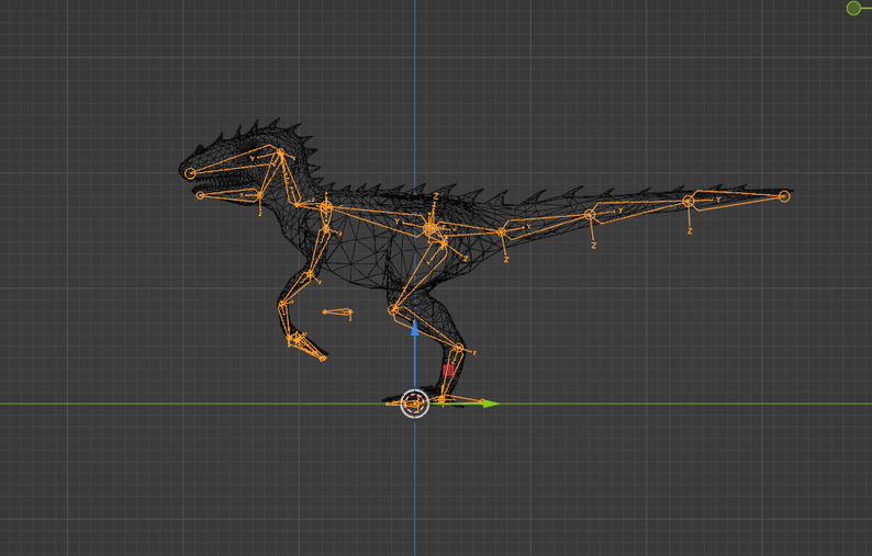 Low Poly Dinosaur(Raptor) by MihaiMan75