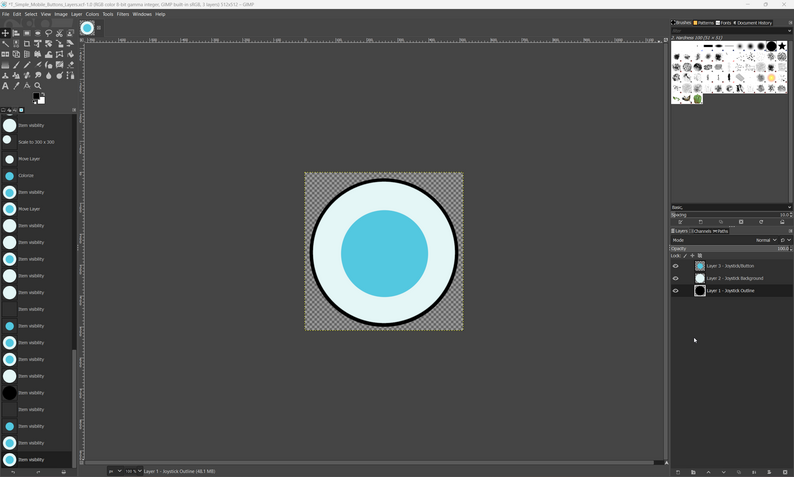 Free Simple Mobile Buttons by SkywolfGameStudios