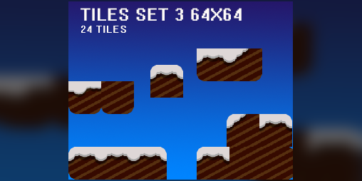 24 tiles, set 3, 64x64 by Swiss Arcade Game Entertainment