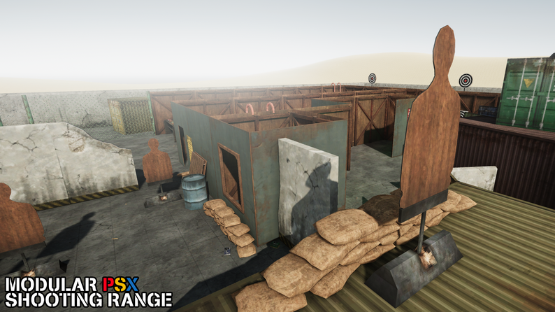 Modular PSX Shooting Range Kit by Comp-3 Interactive