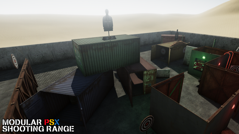 Modular PSX Shooting Range Kit by Comp-3 Interactive