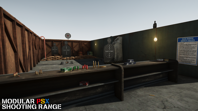 Modular PSX Shooting Range Kit by Comp-3 Interactive