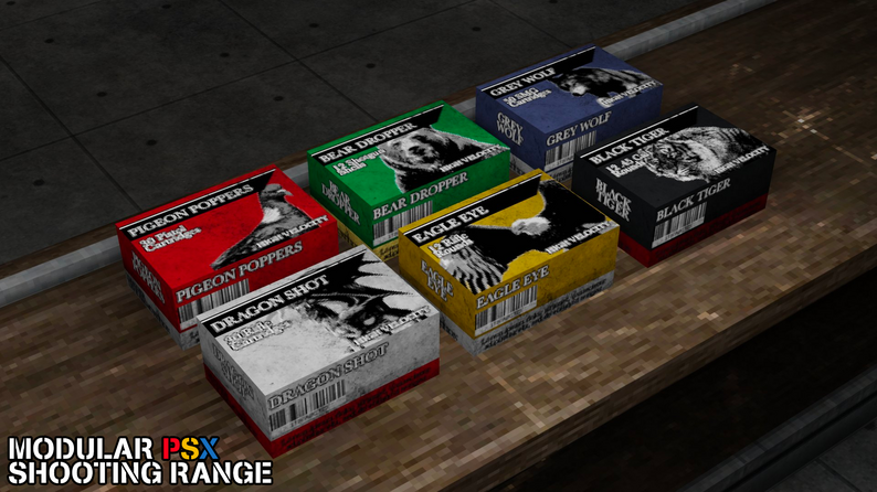 Modular PSX Shooting Range Kit by Comp-3 Interactive