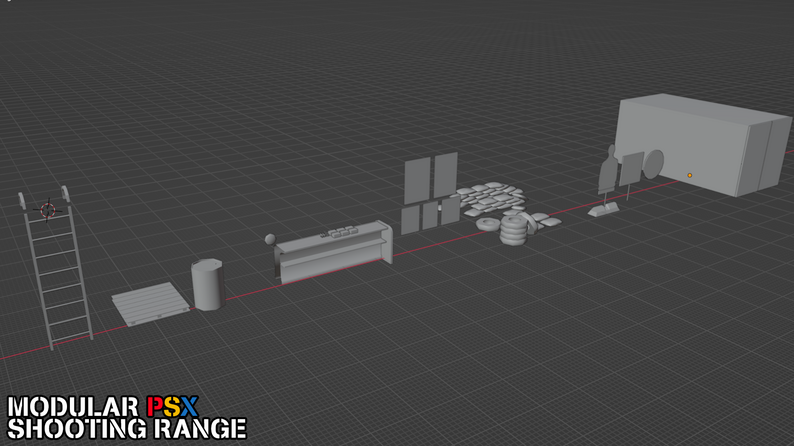 Modular PSX Shooting Range Kit by Comp-3 Interactive