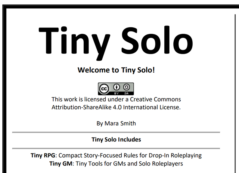 Tiny Solo by zamarren