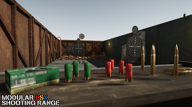 Modular PSX Shooting Range Kit - Playable Demo by Comp-3 Interactive