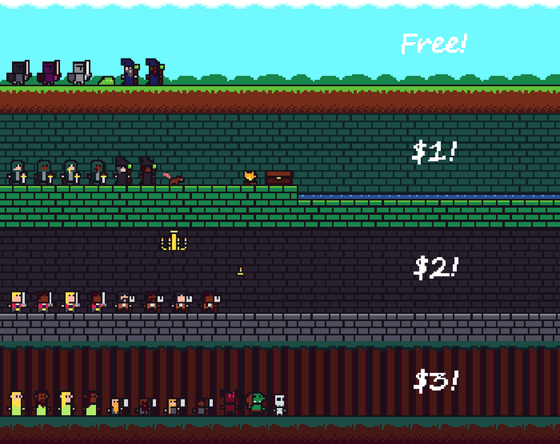 Mini Platformer Sprites - Fantasy by Morgan G Brown