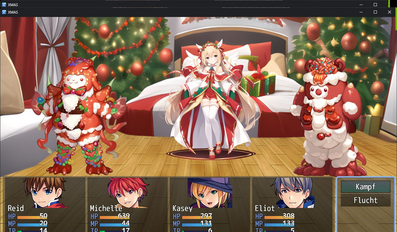RPG Maker Enemies Pack 02 - A Sweet Xmas (Free) by O'Neill's Bude
