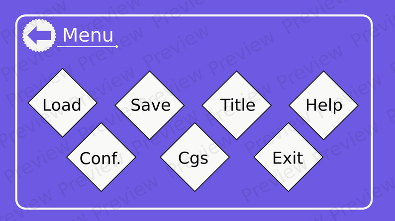Visual Novel GUI Pack 017 by Smileflower