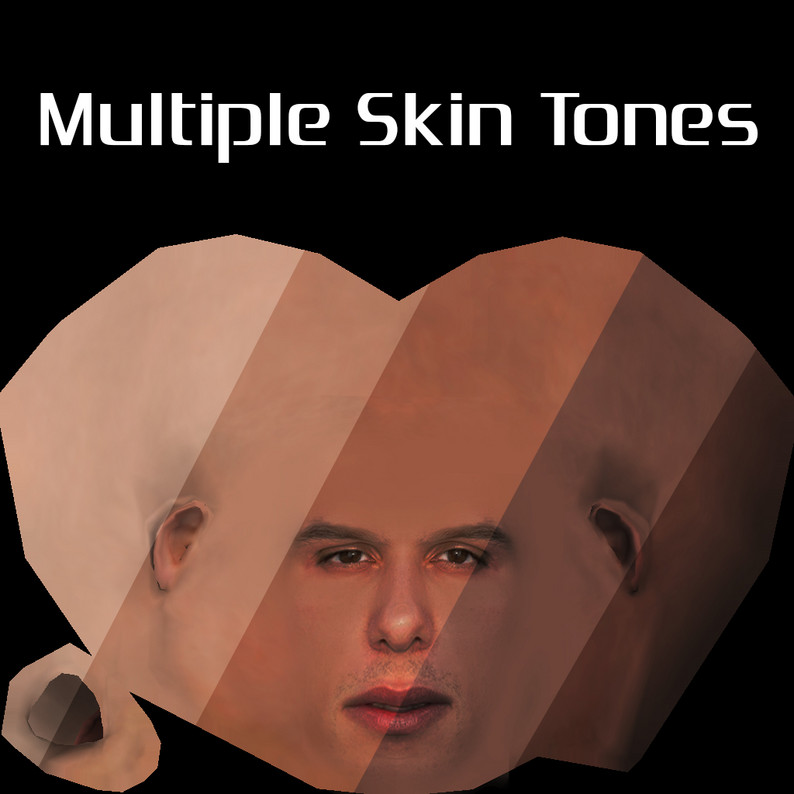 PSX Rigged Character Bases by Ink Ribbon