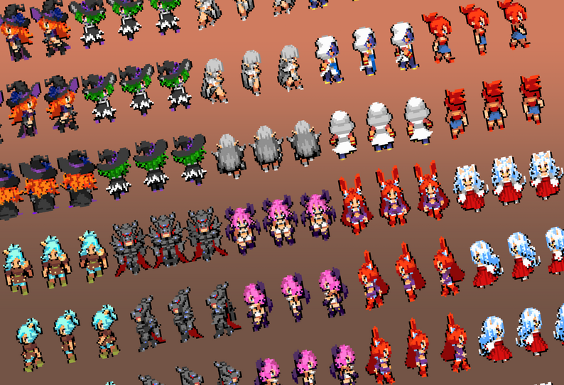 50 RPG Characters (Nostalgia Legends) 005 by Noiracide