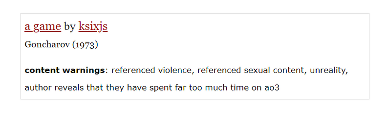 70 New Works in (Goncharov 1973) by ksixjs