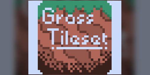 16x16 Pixel Grass Tileset by Verdant Green