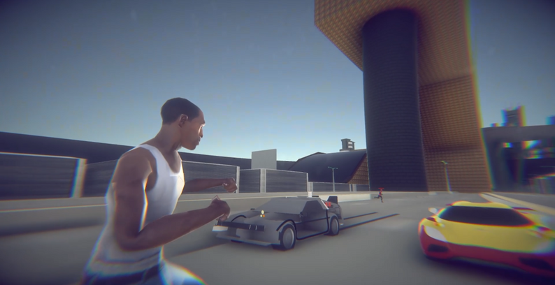 GTA Low Poly by Joel Astorga