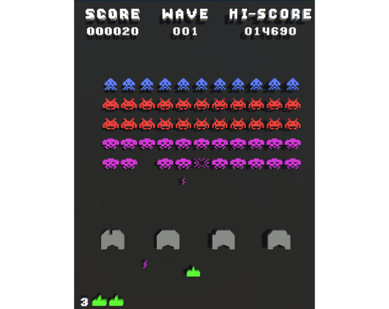 Space Invaders 3D by EmreBeratKR