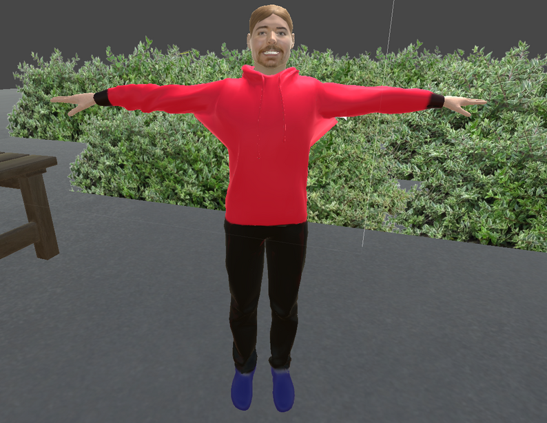 Mr Beast 3d model + Mr Beast 3d head by ShaymaGamez