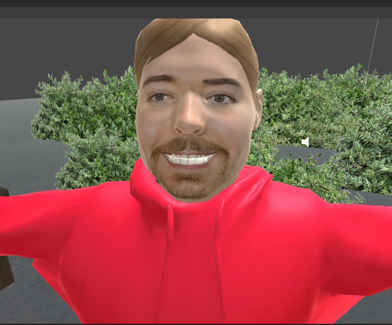Mr Beast 3d model + Mr Beast 3d head by ShaymaGamez