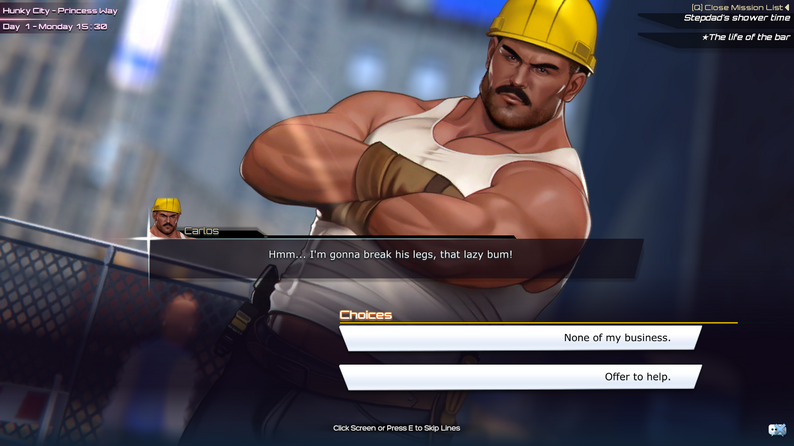 Hunky City- Bara Gay Open-world RPG by Mr.Ryu, P-C-H
