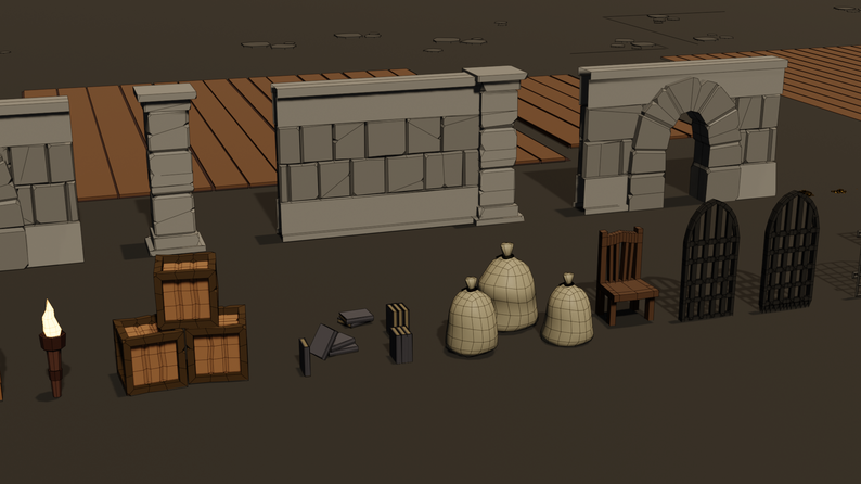 Dungeon Asset Pack by ivaxia