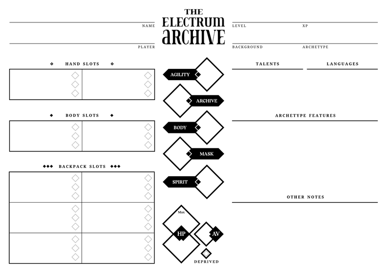 The Electrum Archive - Free Rules by Emiel Boven