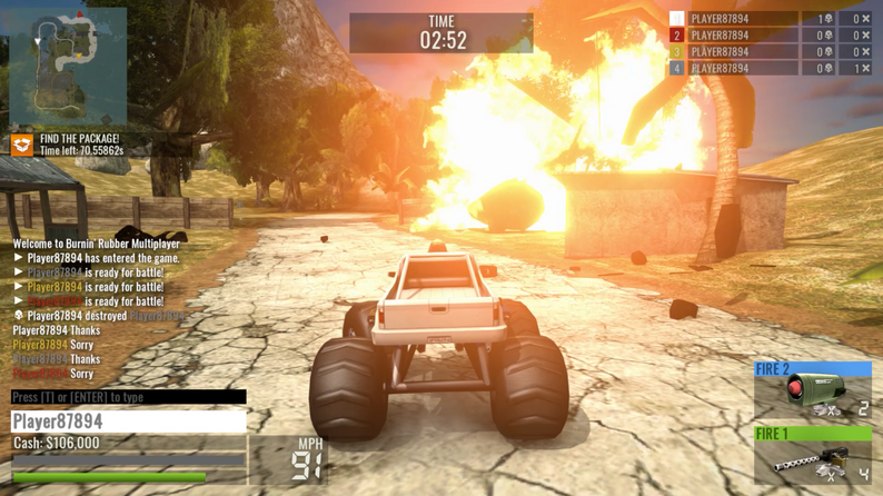 Burnin' Rubber Multiplayer by XformGames