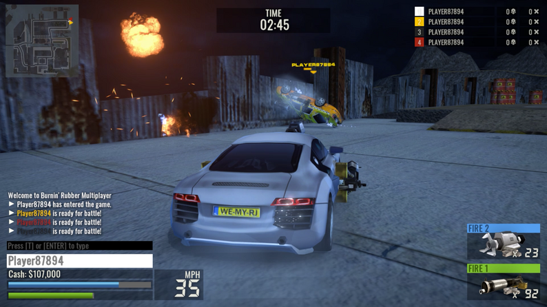 Burnin' Rubber Multiplayer by XformGames Burnin' Rubber Multiplayer by XformGames
