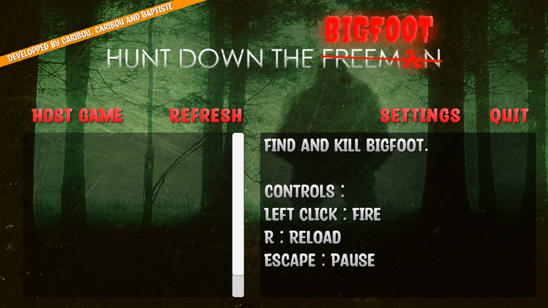 Hunt Down The Bigfoot by helisoya