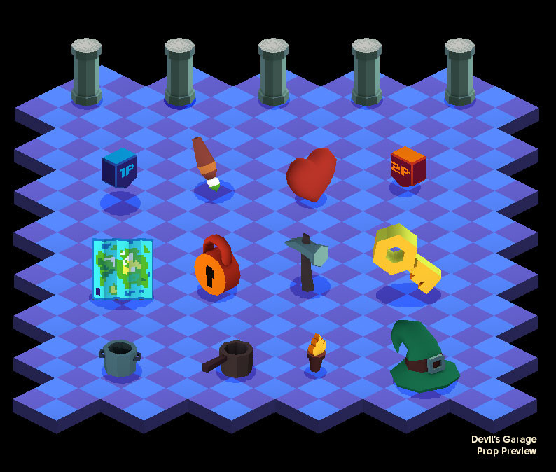 Low Poly 3D and Pixel 2D RPG Game Assets - Devil's Work.shop by ...