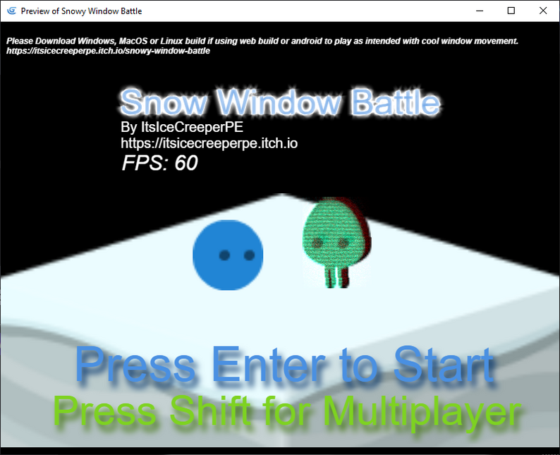 Snowy Window Battle by MTSyntho Dev