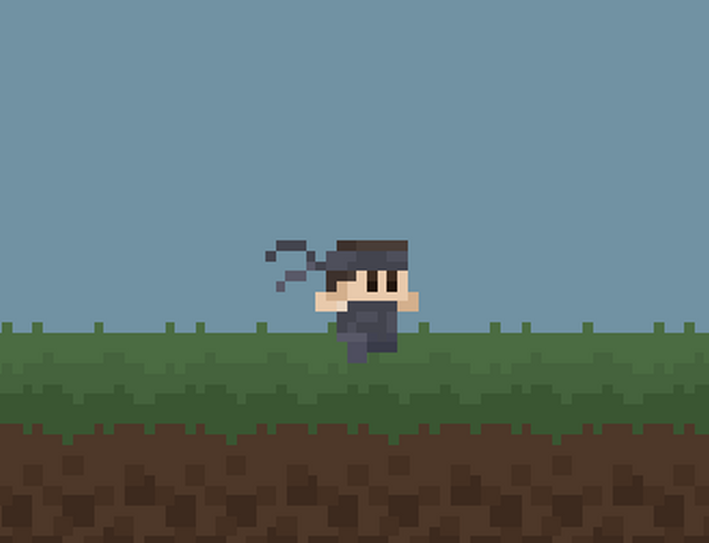 2D Ninja Character by TwilightBD