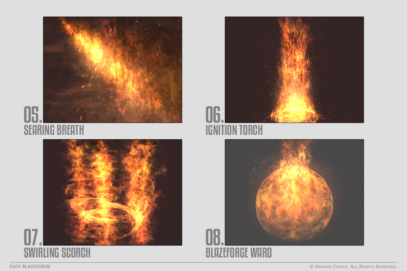 EVFX Blazeforge by Dreams Circle