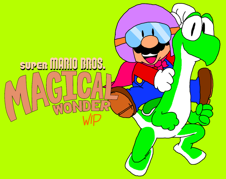 Super Mario Bros: Magic Wonder by PK