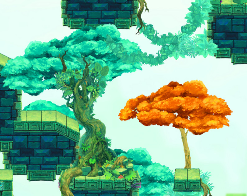 Mayan Temple - Game Tileset by ludicarts