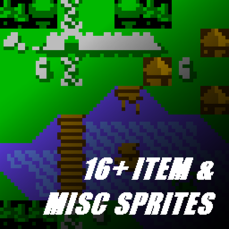 8x8 RPG Asset Pack by Linker